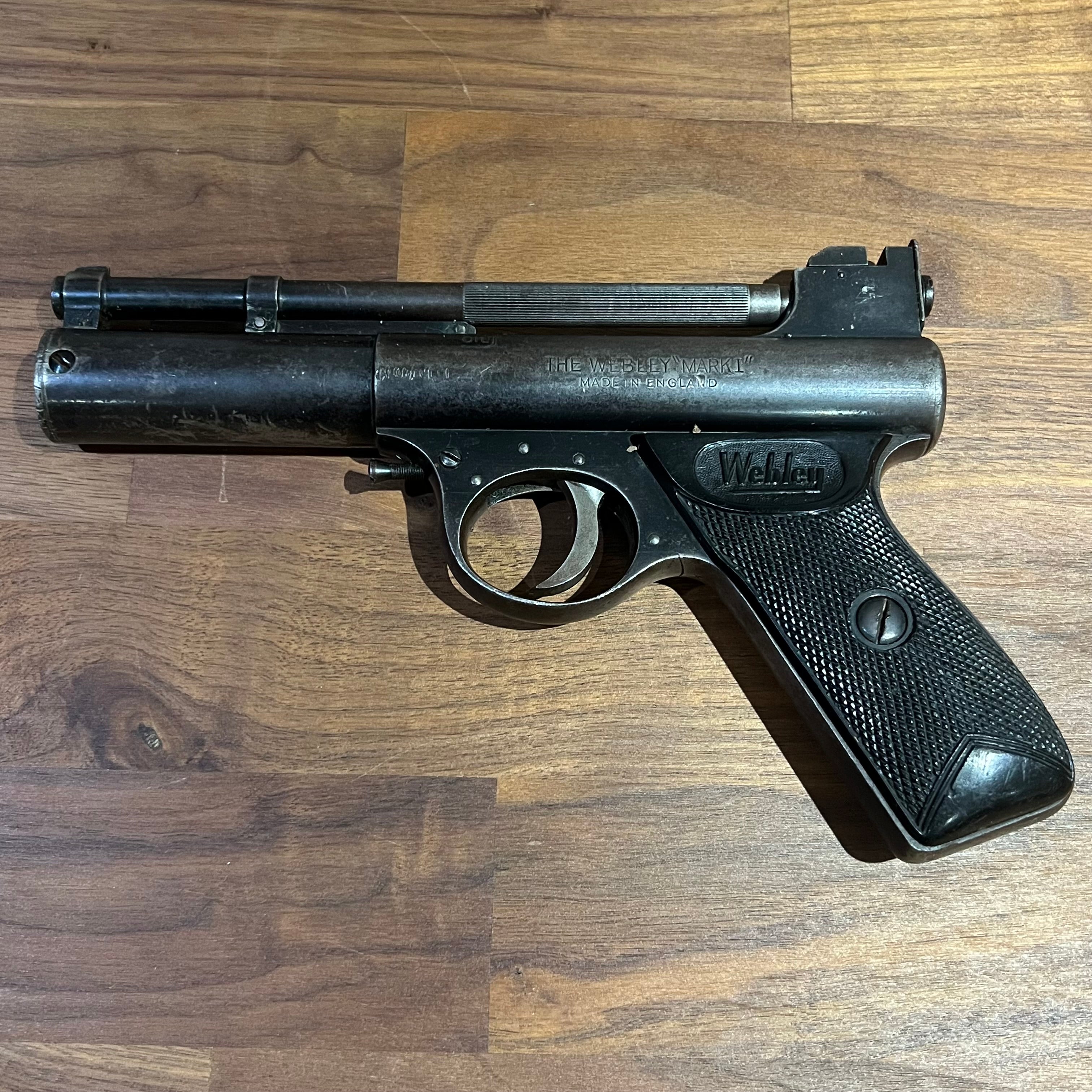 Pre-owned Webley Mark I (one) .22 – Geoff Wilson's Fishing Tackle & Guns