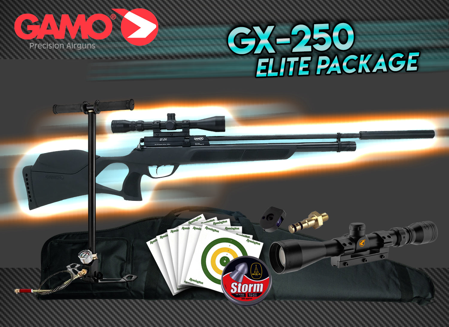NEW GAMO GX-250 Elite Package Deal Including Stirrup Pump – Geoff ...