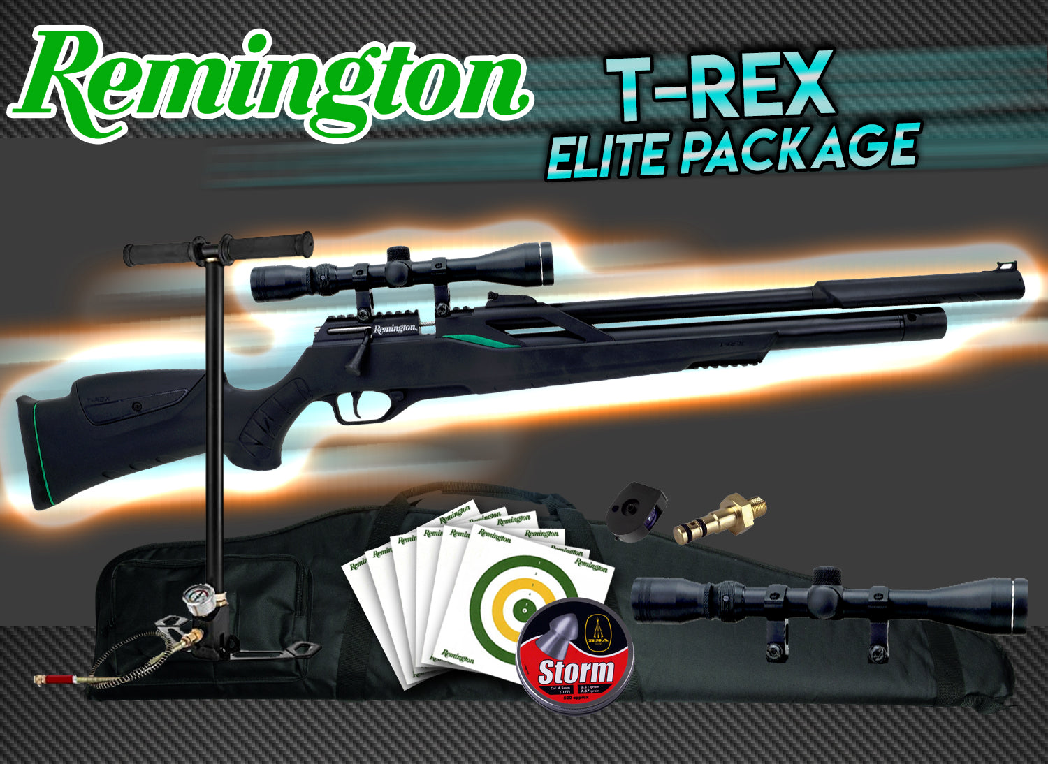 Remington T-Rex Elite Package Deal Multi-Shot PCP Package Deal – Geoff ...
